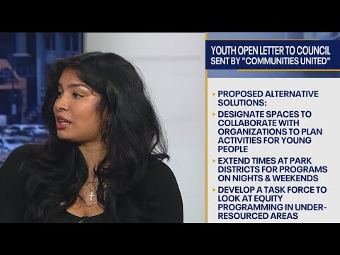 Chicago youth push back against proposed snap curfew