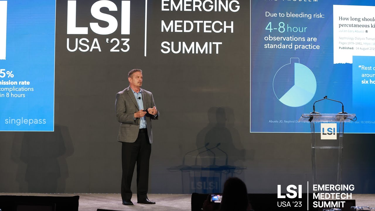 Bill Colone Presents SinglePass at LSI USA '23 - Life Science Intelligence