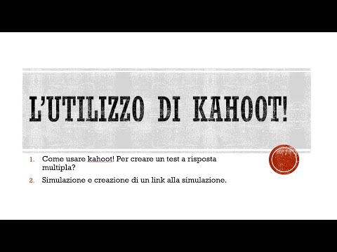 L'utilizzo di Kahoot! per fare una didattica innovativa