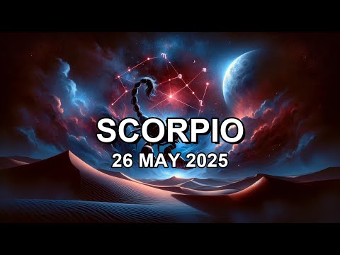2025/05/26 ♏︎ SCORPIO Horoscope Today (Daily Astrology Podcast) #horoscope #scorpio
