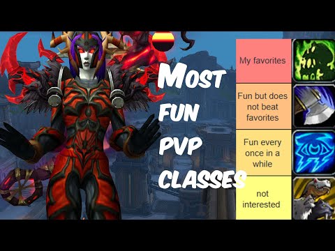 MOST FUN DPS CLASSES PVP TIER LIST UPDATED - The war within 11.1.7