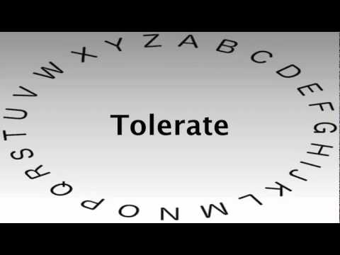 SAT Vocabulary Words and Definitions — Tolerate