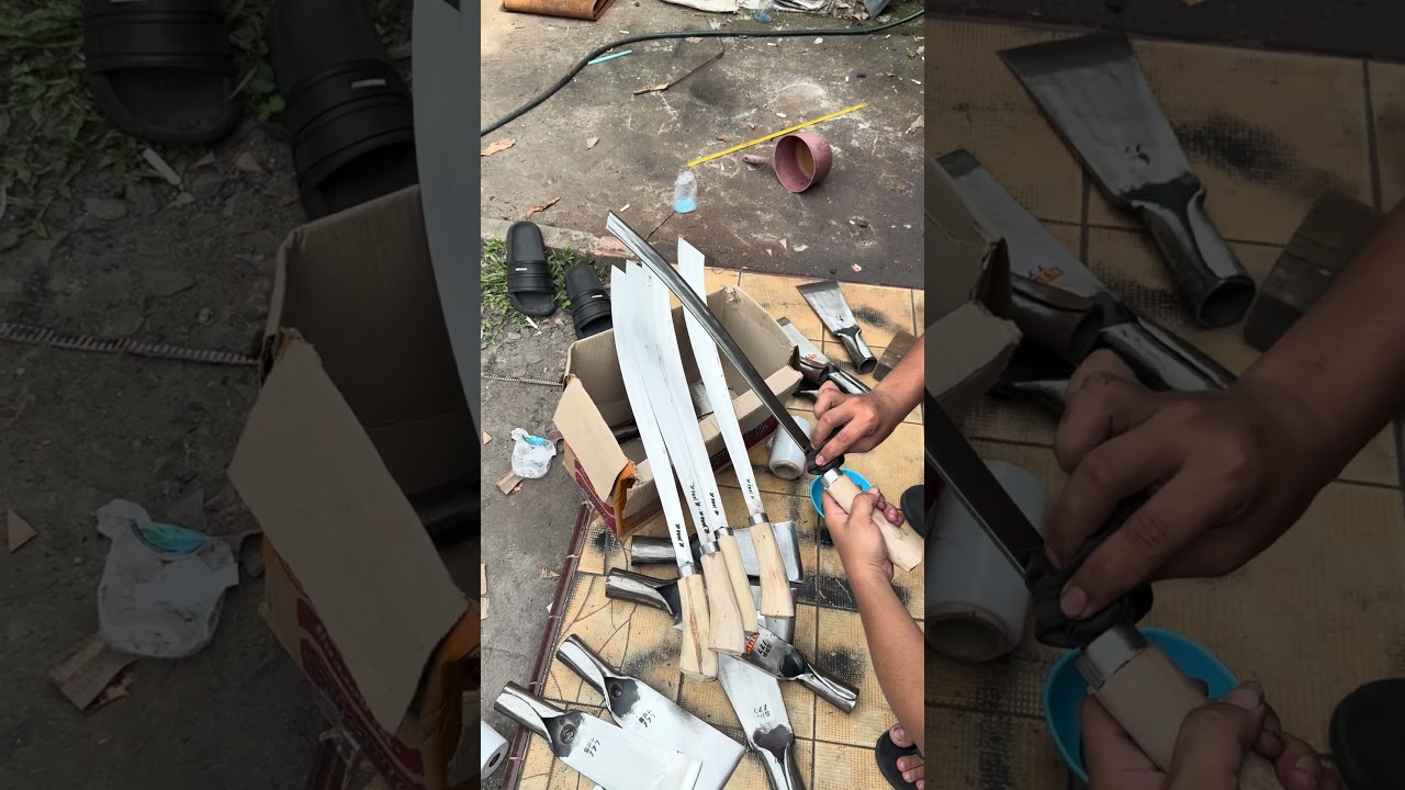 Crafted by fire, shaped with skill. #blacksmith #handmade