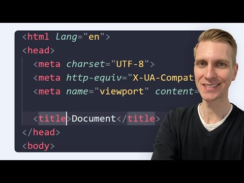 How to Set Up an HTML Boilerplate in VS Code