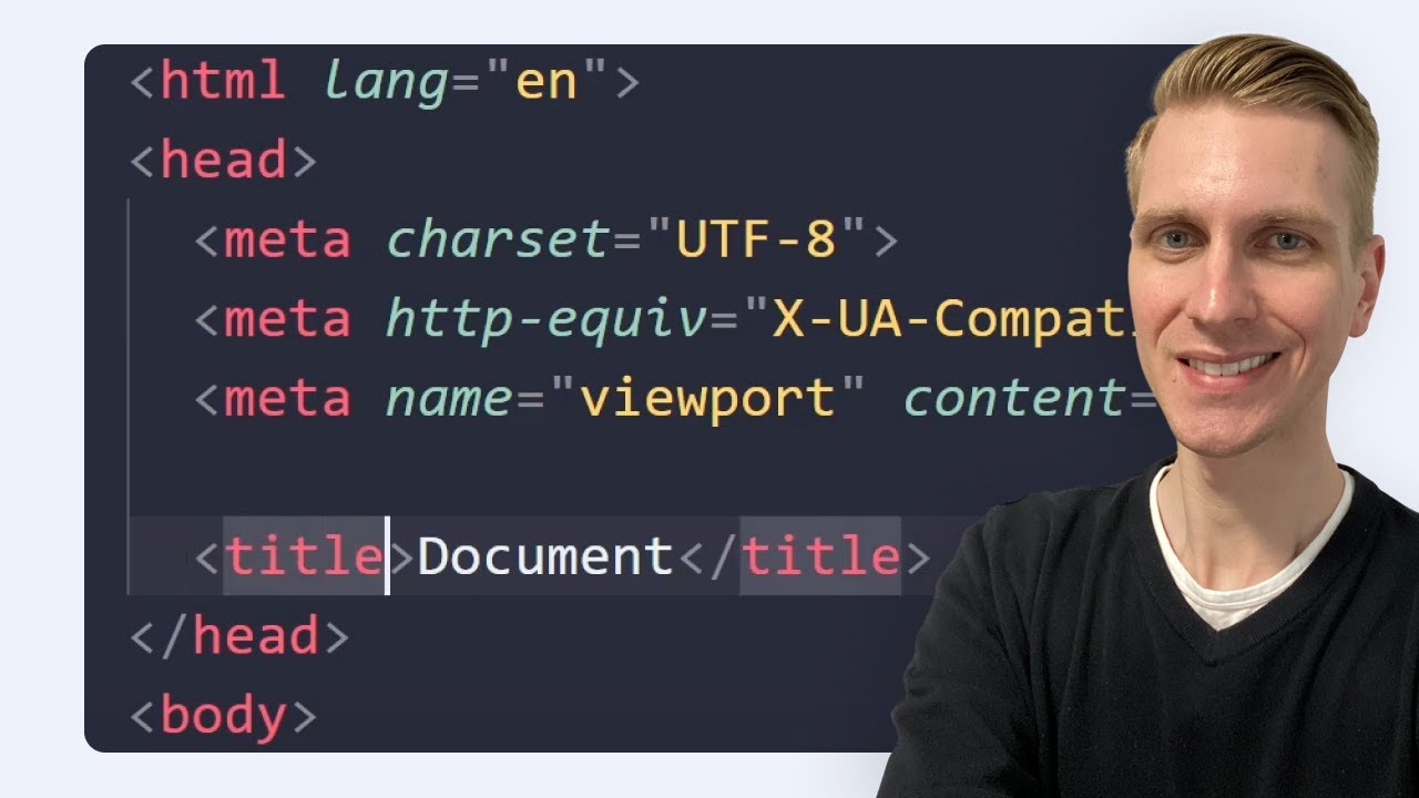 How to Set Up an HTML Boilerplate in VS Code
