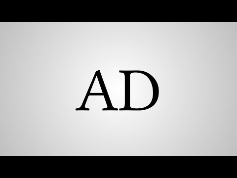 What Does "AD" Stand For?