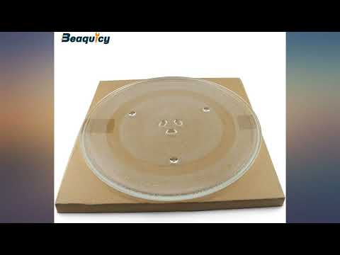 WB49X10063 Microwave Turntable Glass Tray 14.2/u201D Plate by Beaquicy - review