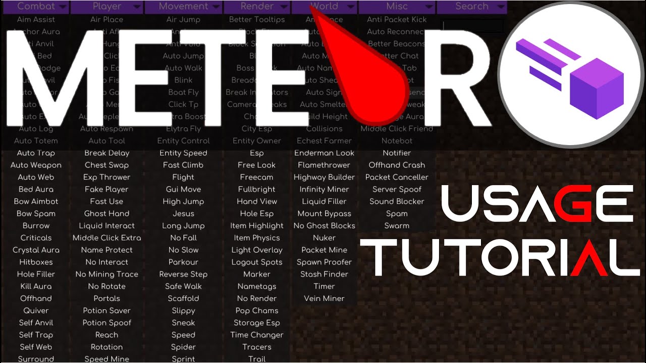 How To Use Meteor Client - Minecraft Java Edition ¦ Meteor Client 1.21 Tutorial