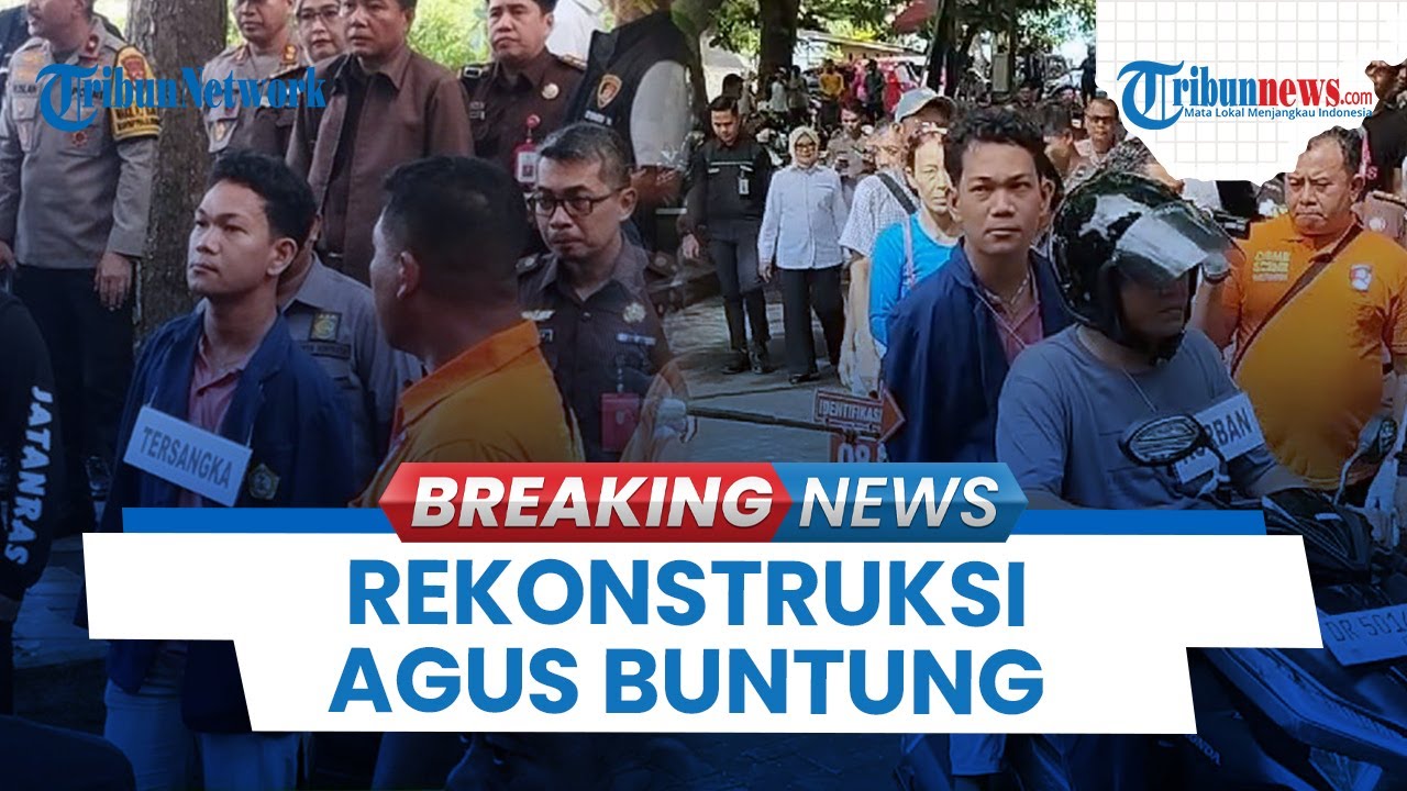 BREAKING NEWS [PORTRAIT]: Rekonstruksi Kasus Pelecehan Seksual Agus Buntung, Total Korban 15 ...