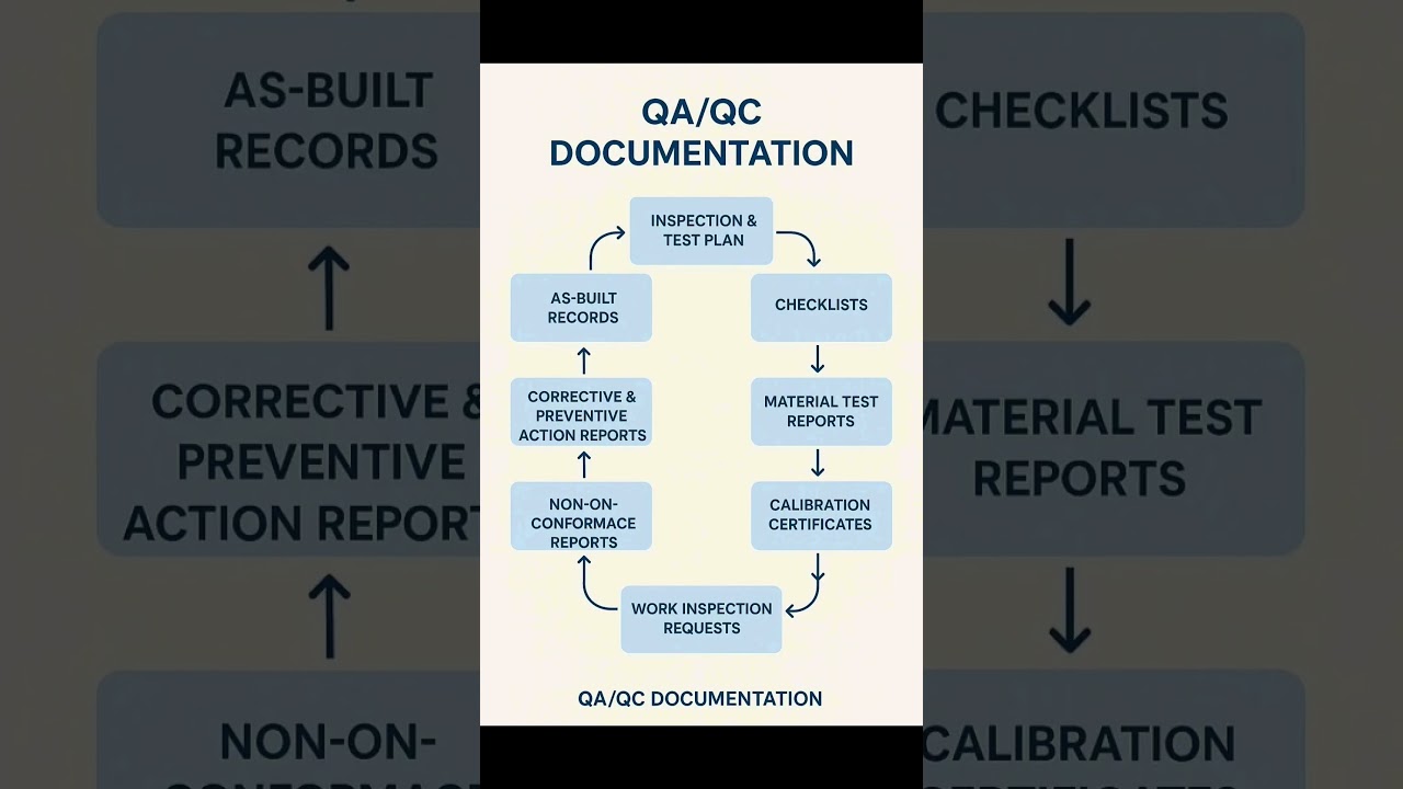 Basic Knowledge for Civil Engineering | QA QC Documentation | #Shorts #Trending