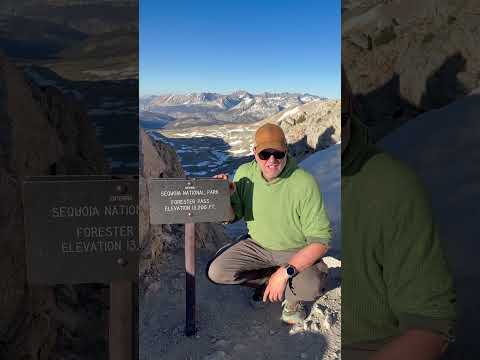 PCT2025 Day 61, summiting Forester Pass #thruhike #hiking