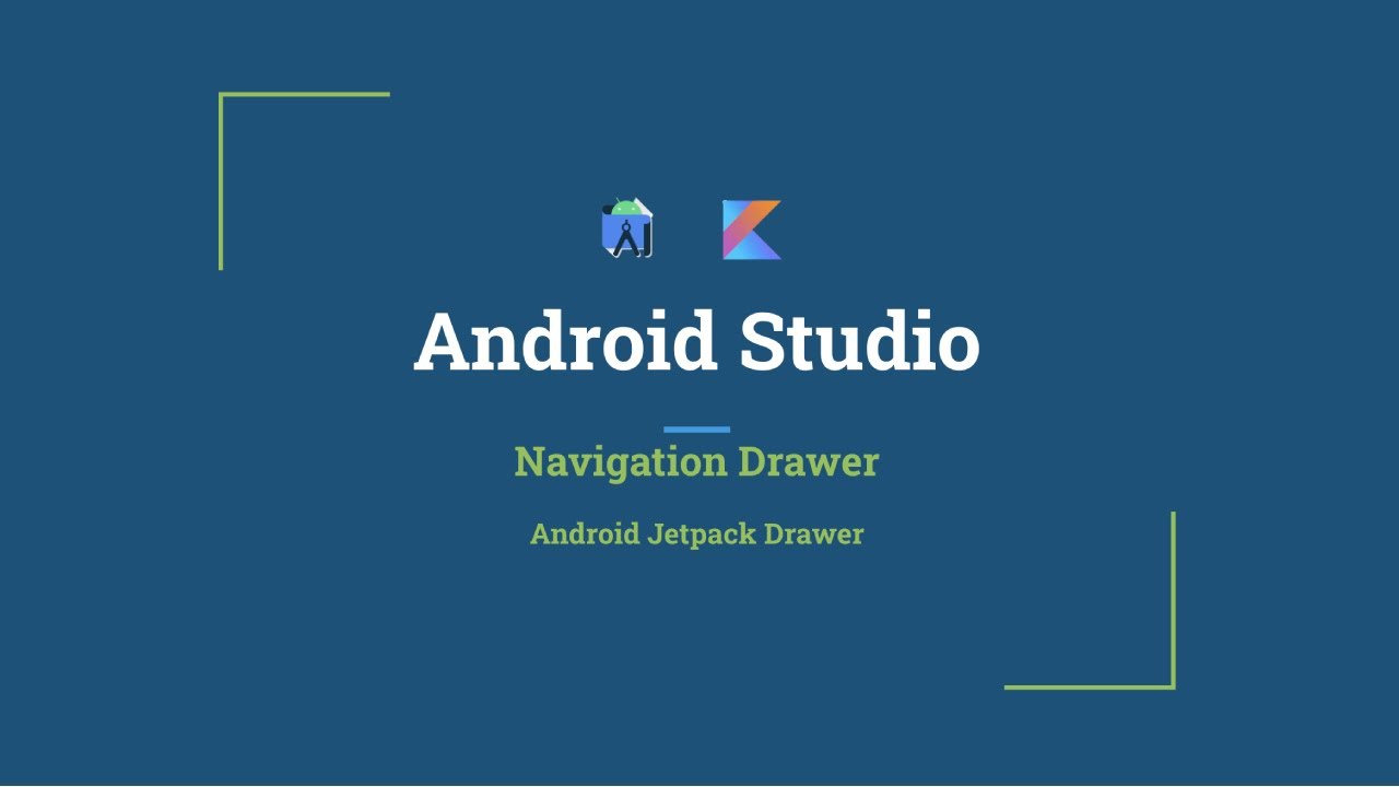 Android Studio Navigation Drawer - Android Jetpack Drawer
