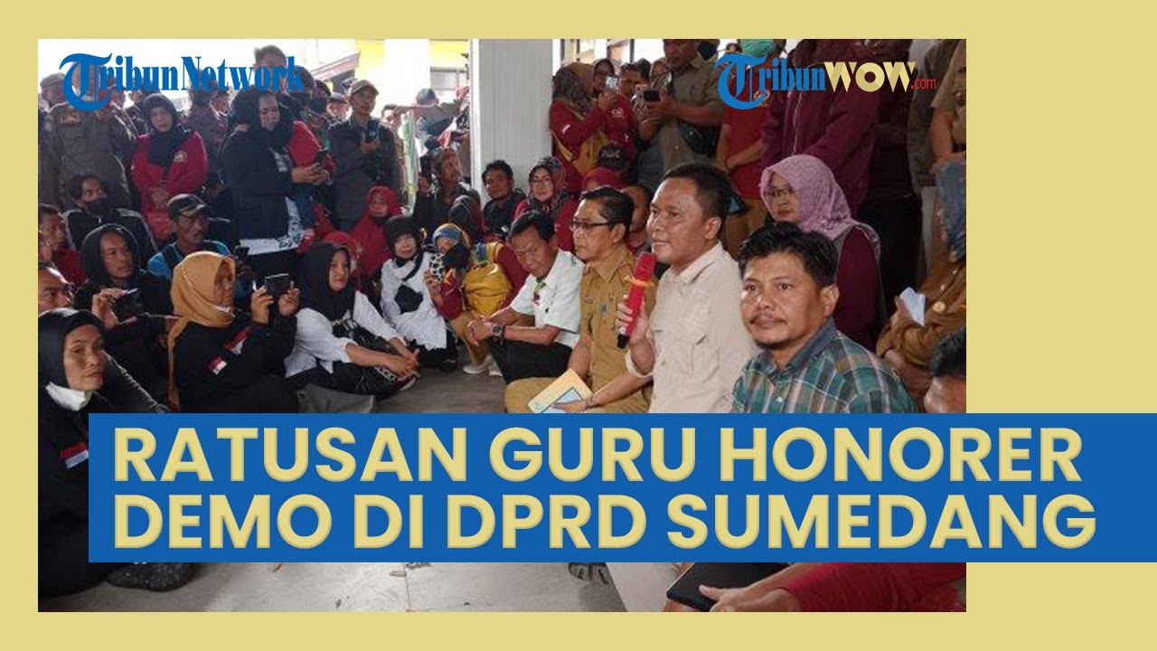 Teriakan Tenaga Honorer saat Anggota DPRD Sumedang Sebut Nilai UMK: Itu ... Teriakan Tenaga Honorer saat Anggota DPRD Sumedang Sebut Nilai UMK: Itu ...