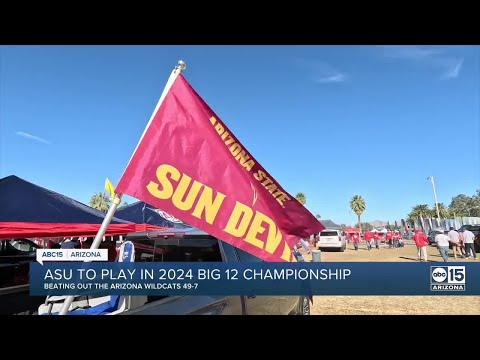 ASU to play in 2024 Big 12 Championship