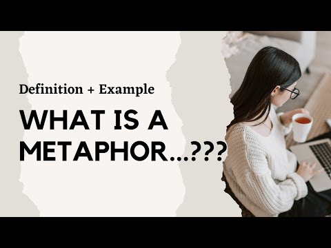 What is a metaphor?? || Definition 2022