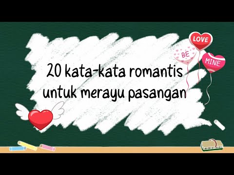 20 Kata kata Romantis bucin untuk merayu pasangan bikin baper