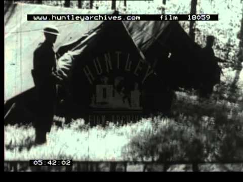Film about the Canadian army in World War Two, 1940's -- Film 18059