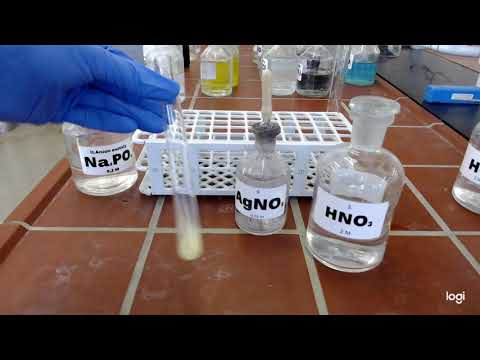 Formation and dissolution of silver phosphate