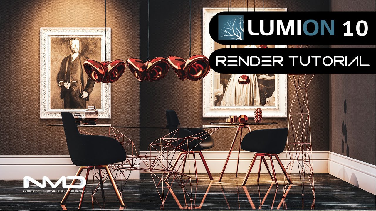 Lumion 10 Pro Modern Classical Interior Render Tutorial