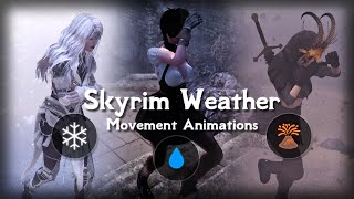 Skyrim now has weather movement animations at Skyrim Special Edition ...