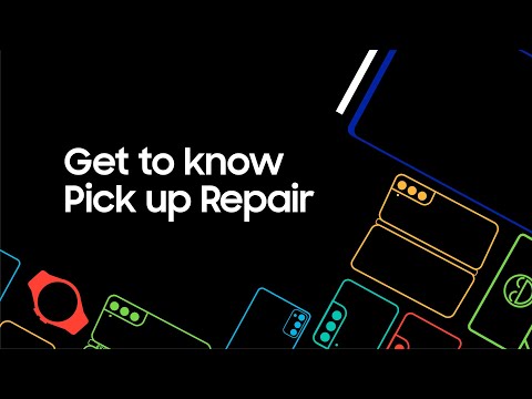 Samsung Support: Pick up repair