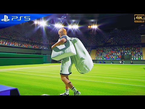 Björn Borg vs Boris Becker || Wimbledon Championships Final 🎾 Full Match - Tiebreak+ Simulation