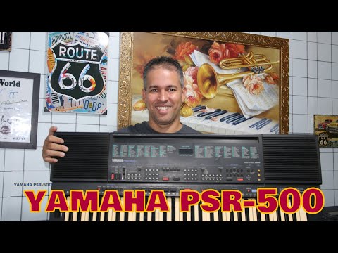Yamaha PSR-500 Workstation Keyboard Piano Synth MIDI 1990s | Reverb