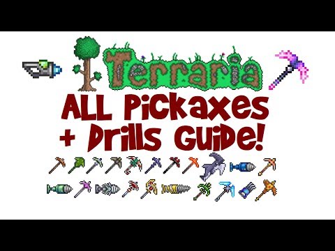 Steam Community :: Video :: Terraria ALL Pickaxes & Drills Guide ...