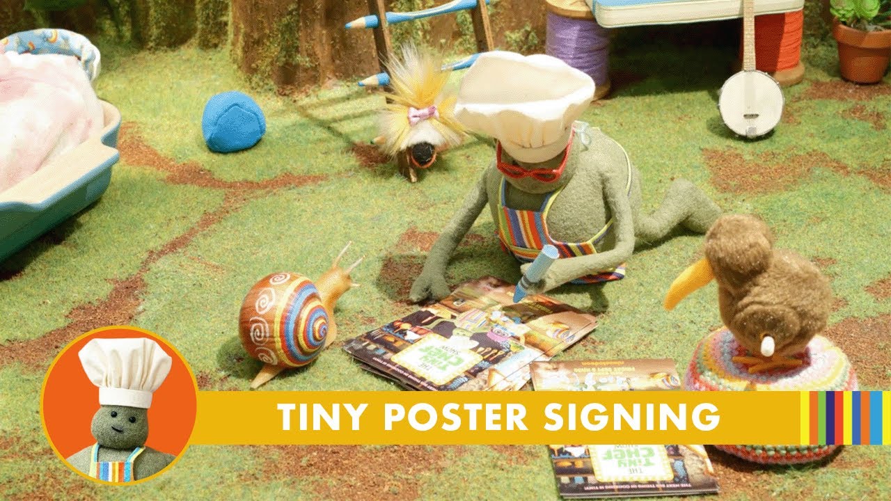 Tiny Chef | Tiny Poster Signing