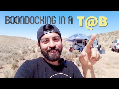 T@B 320 beginners Boondocking Tips