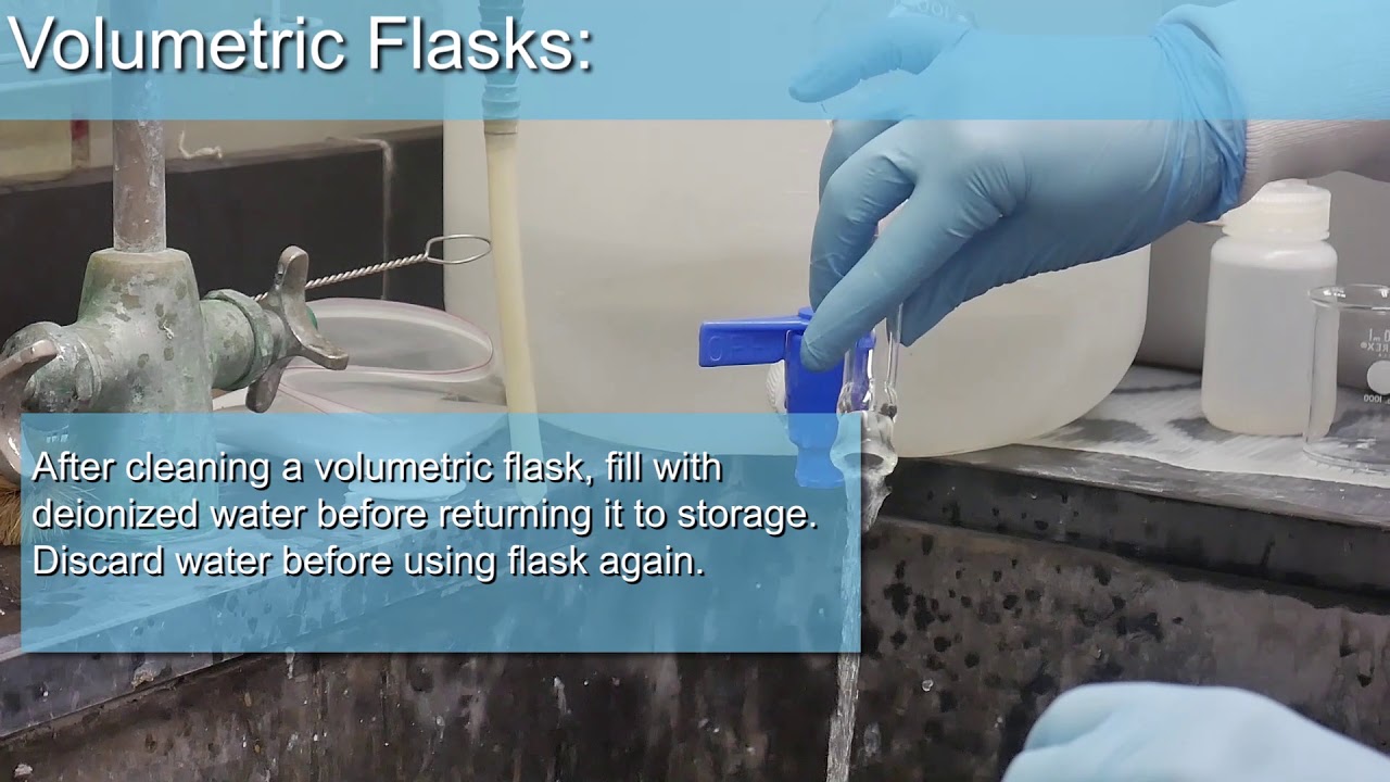 Water Sciences Laboratory Tutorial: Difficult or Unusual Glassware