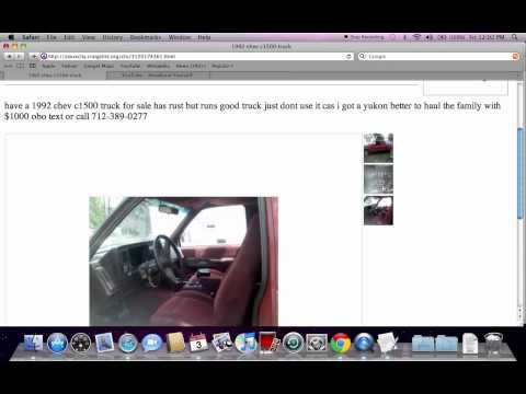Craigslist Sioux City Iowa Used Cars and Trucks - For Sale by Owner Options