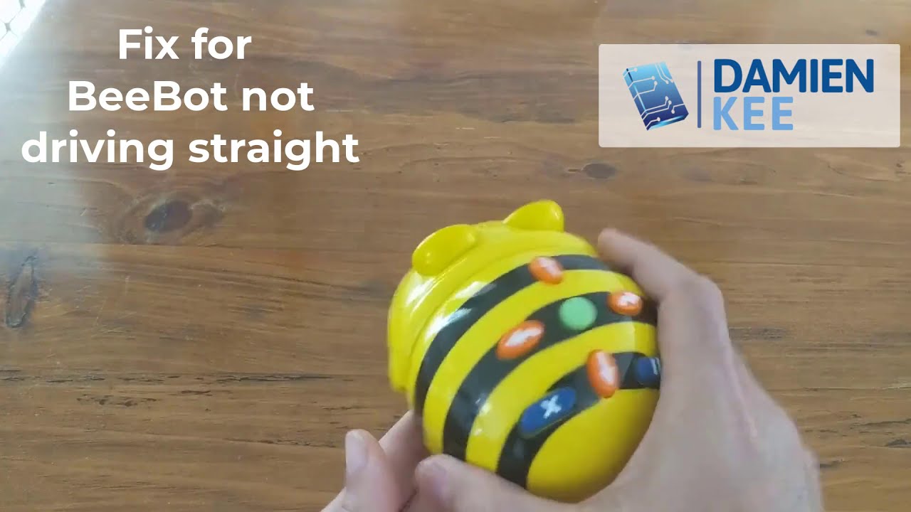 BeeBot not driving straight - FIXED
