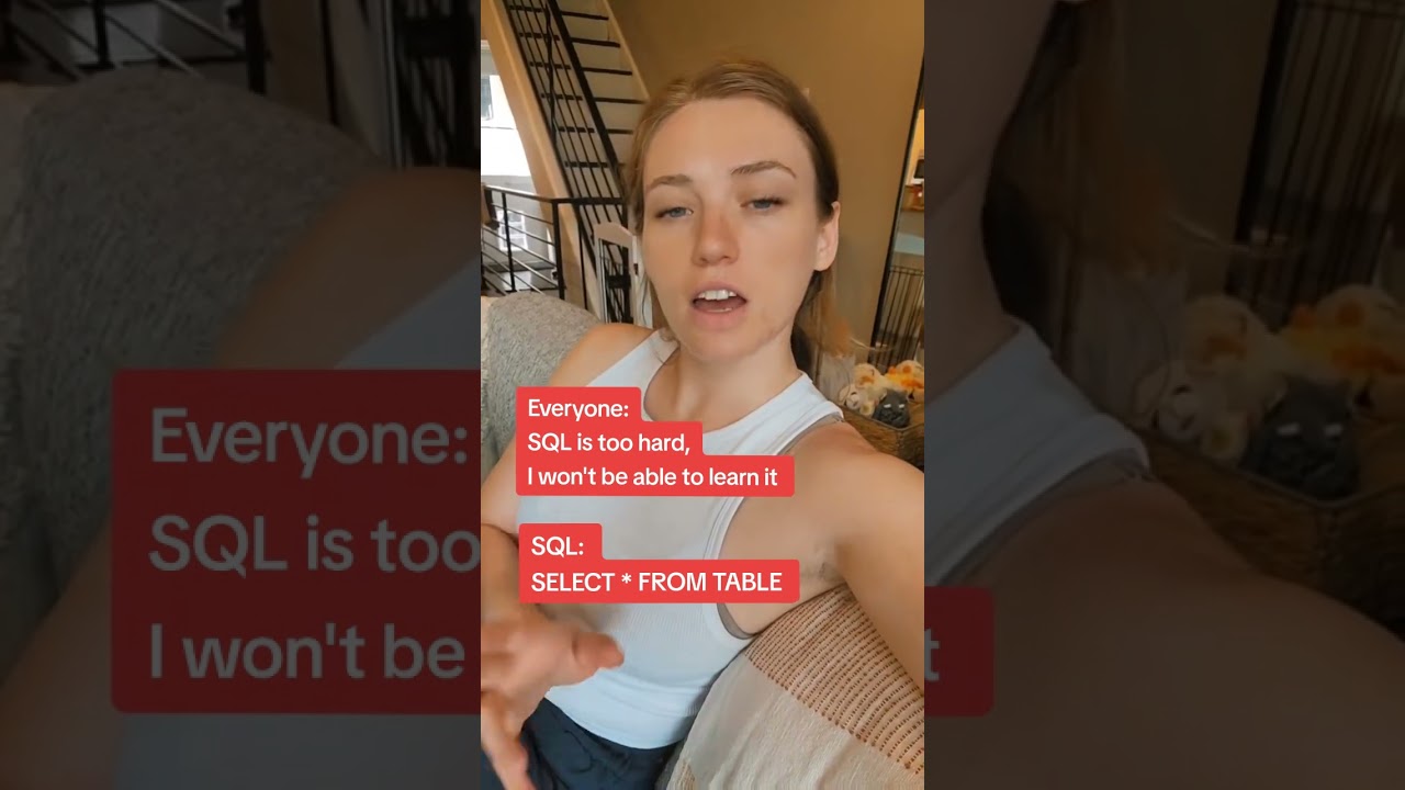 Write your first SQL in the next 20 minutes by starting my FREE course