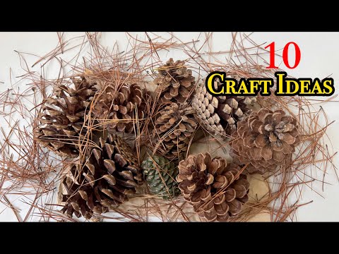 10 Great Pine Cone Craft IDEAS for Christmas, Winter and Home Decor ππ
πΌβ€οΈ