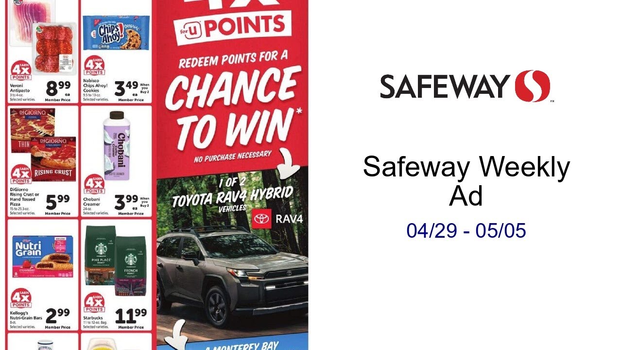 Safeway Weekly Ad 04/29 - 05/05