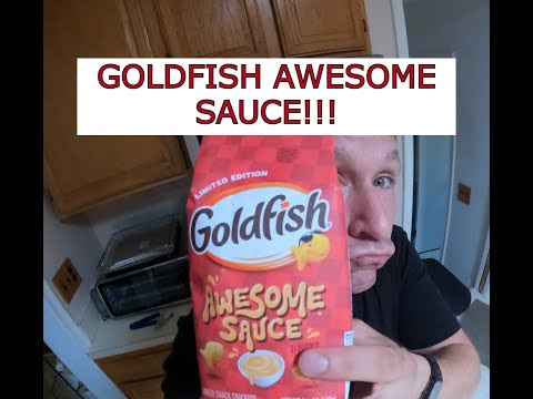 Goldfish AWESOME SAUCE Crackers!! #goldfish
