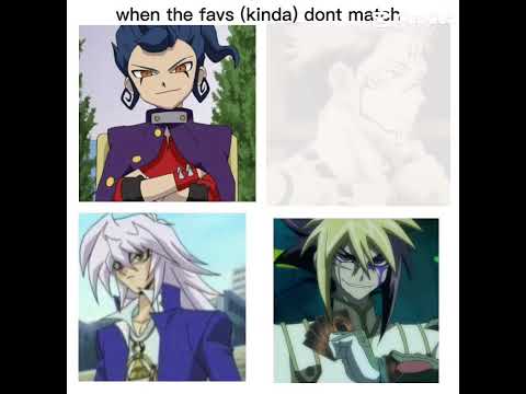 When the favs don’t (kinda) match - #yugioh #inazumaelevengo #jjk #kny
