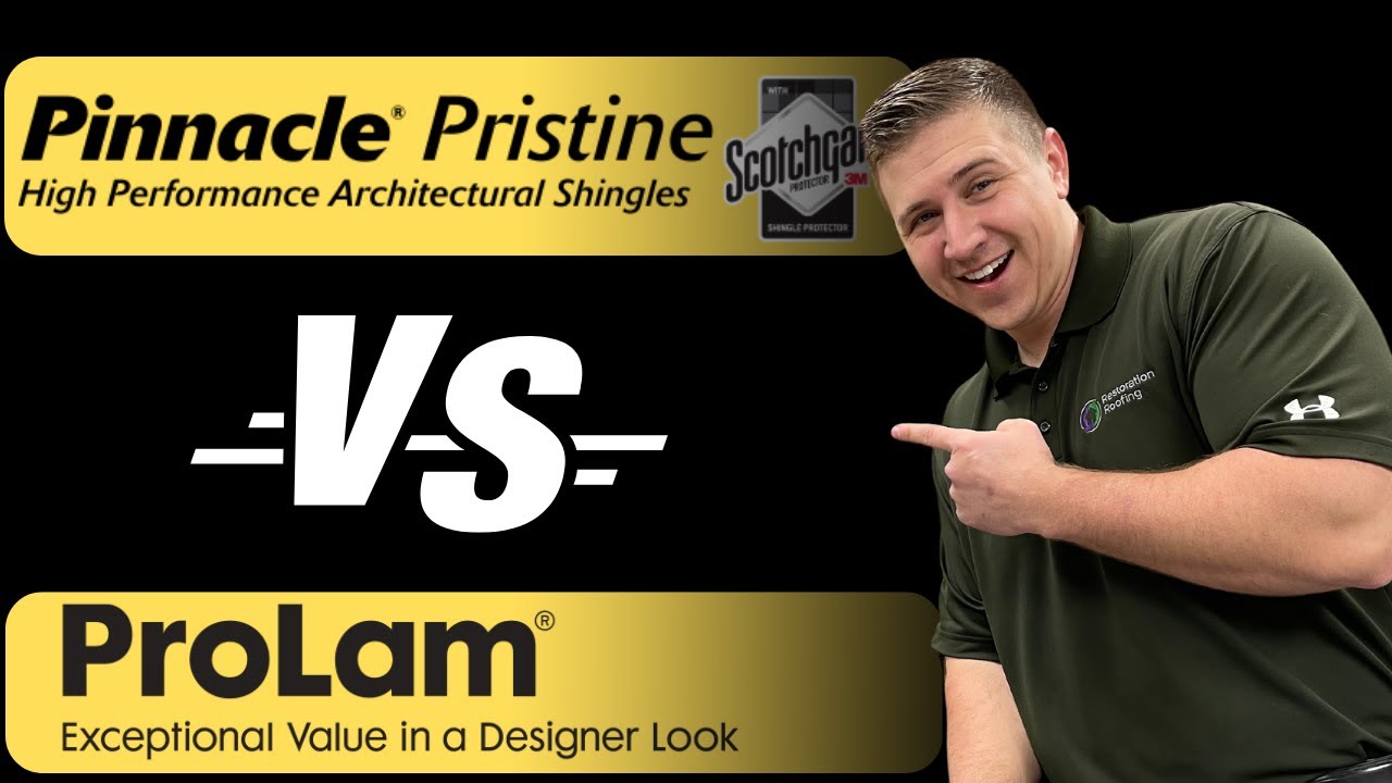 Atlas Prolam Vs Pinnacle Pristine Shingles: Shingle Comparison Video
