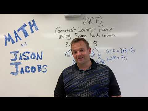 Greatest Common Factor Using Prime Factorization