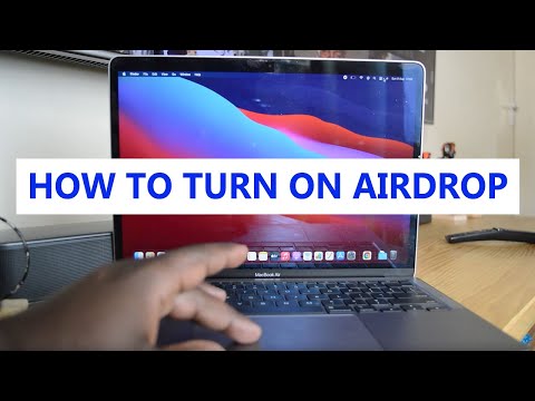 How To Turn On Airdrop On M1 Macbook Air