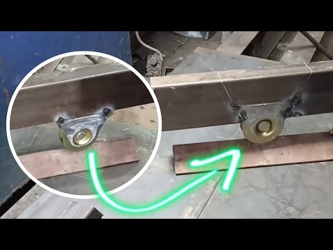 HOW TO INSTALL IRON FENCE WHEEL | Easy Method | PS WELDING