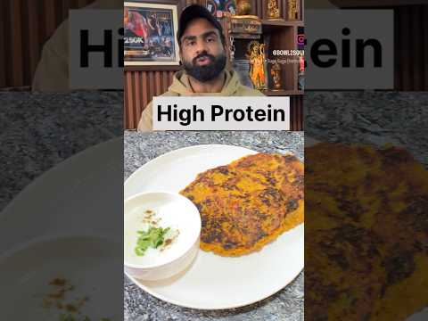 Nitesh Soni coach soya high protein chilla recipe #recipe #niteshsoni #shorts #viral #cook