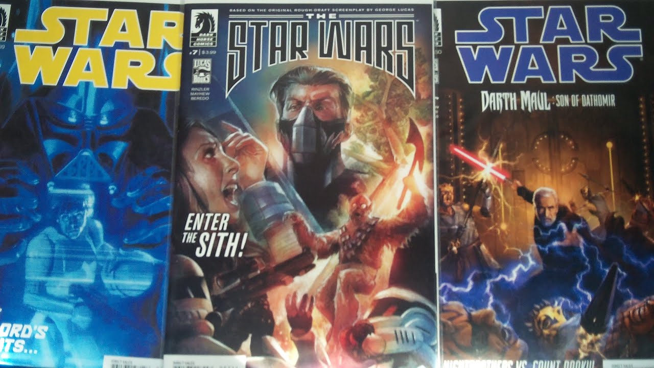 Star Wars Comic Book Haul Pickups 9/23/2014