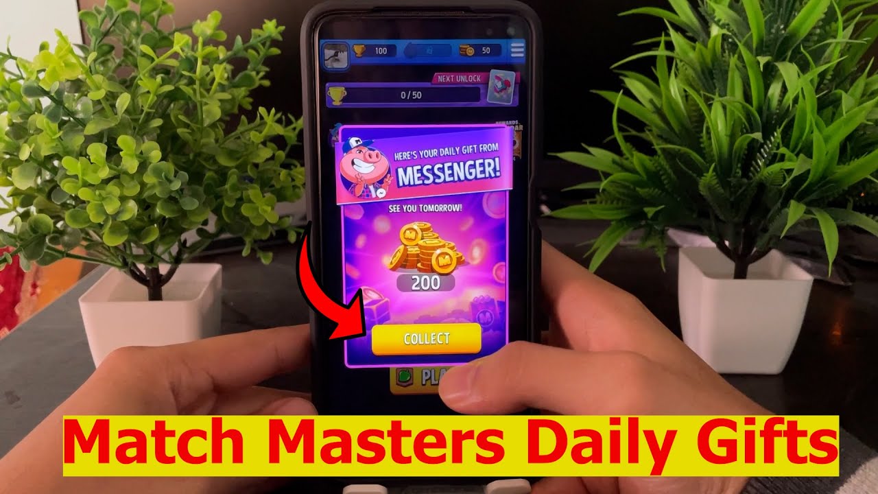 Match Masters Free Gifts Links 🎁 | Booster, Coins  & Spins ⏩ 😍 | Collect Daily Gifts