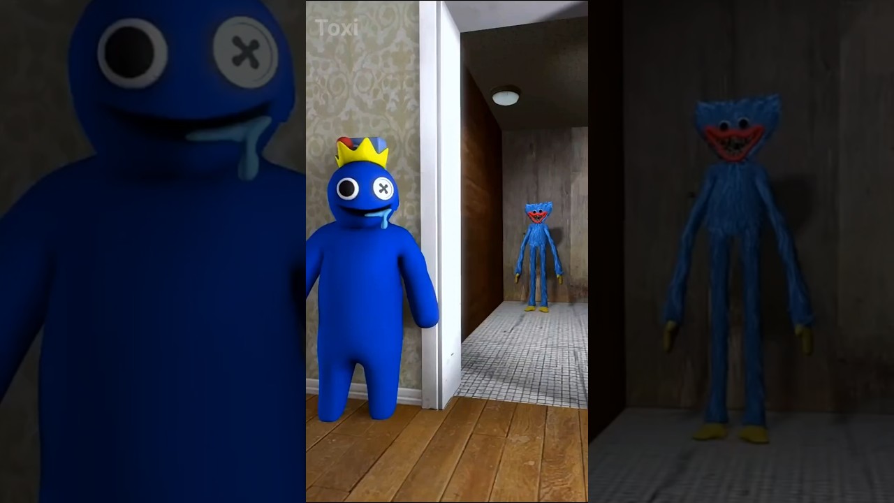 😃 Huggy Wuggy v/s Rainbow friend's