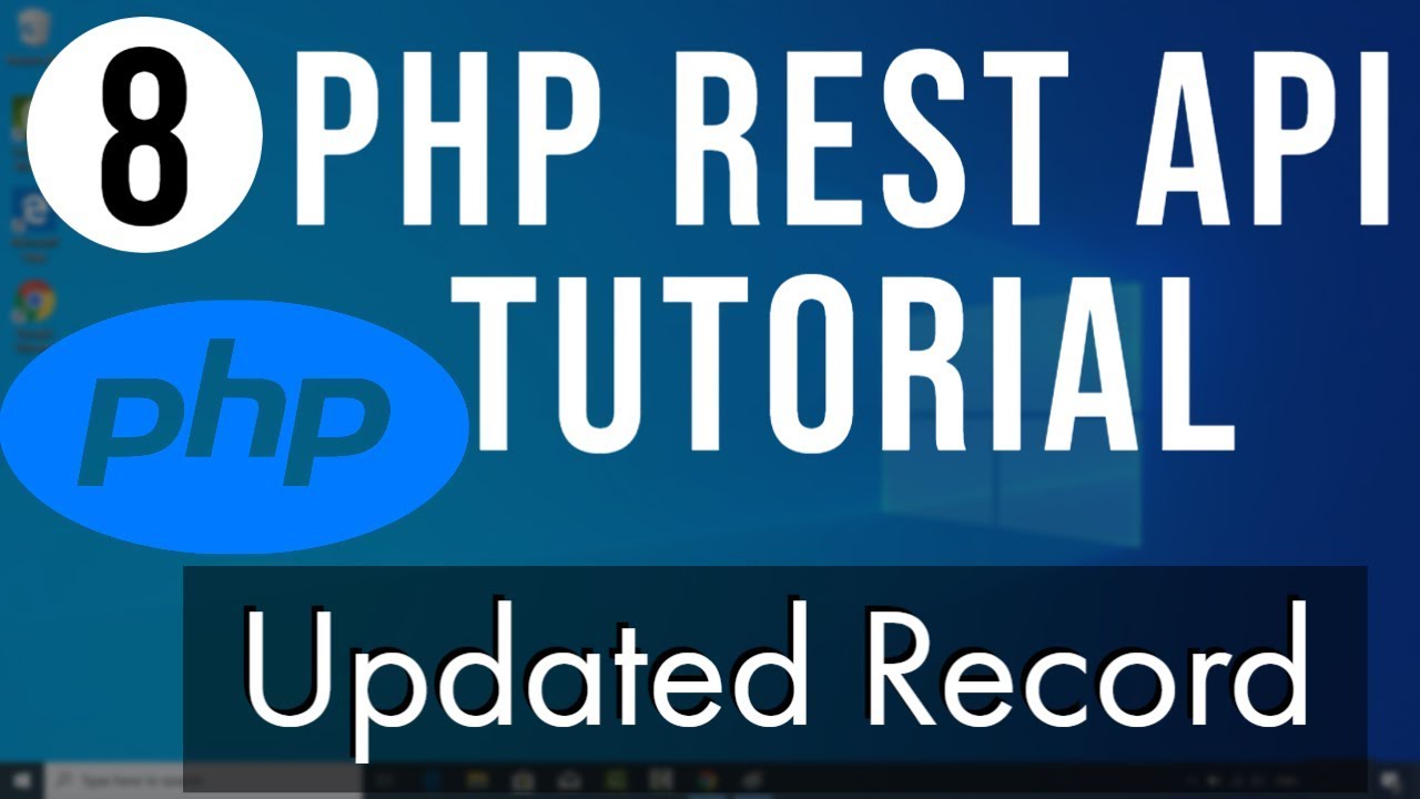 PHP REST API Tutorial (Step By Step) 8 - Adding updated feature to the PHP REST API