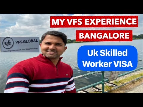 My VFS global Bangalore bio-metric experience for UK Skilled Worker VISA #vfs #ukvisa