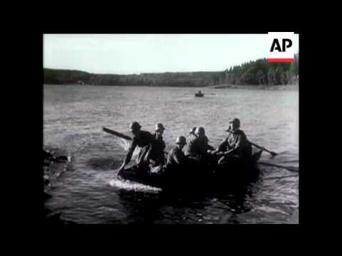 King Gustav At Army Manoeuvres
