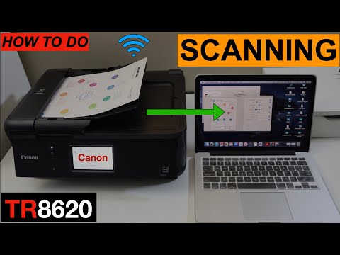 Canon Pixma TR8620 Scanning Review.